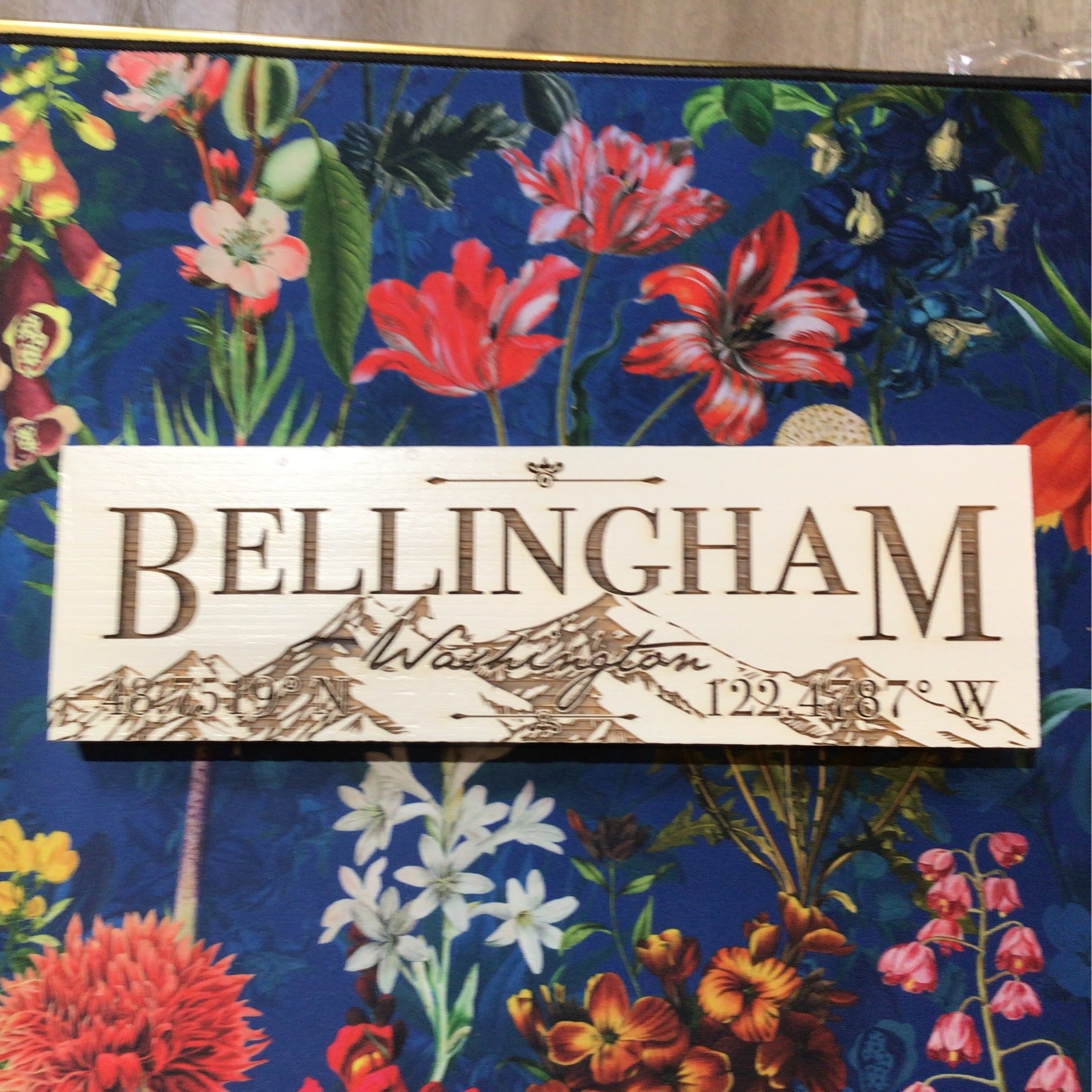Fire and Pine - Bellingham Stick Plaque | Third Planet Boutique