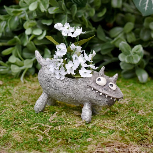 Blob House - Baby Fluffy Mini Cat Planter | Third Planet Boutique